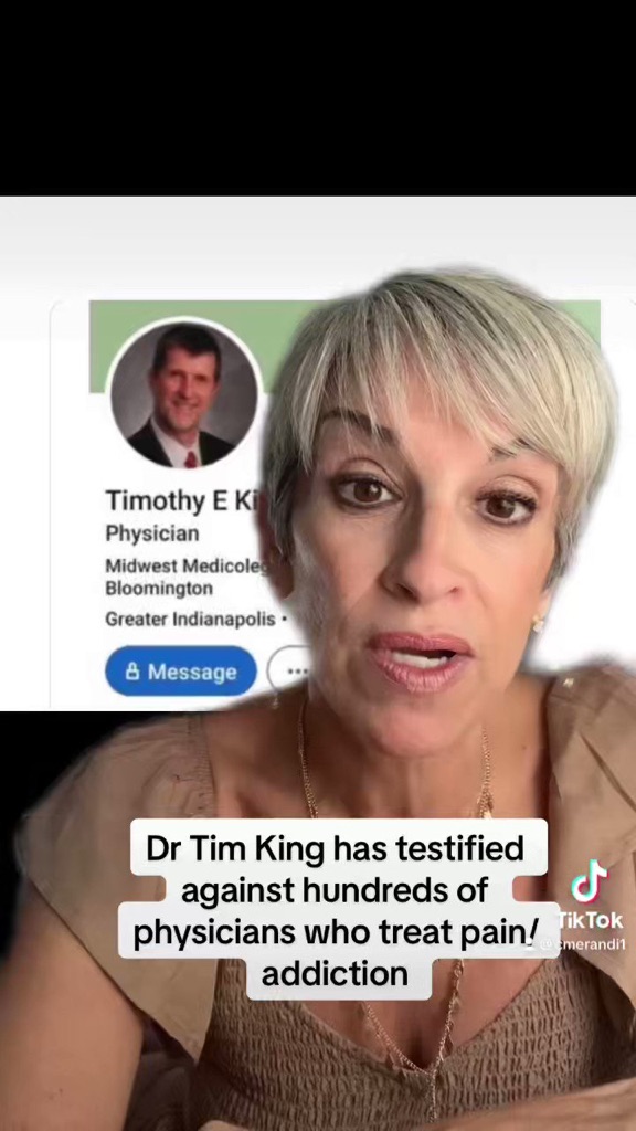 THE PATENTLY FRAUD APPLICATION OF DR. TIMOTHY E. KING, MD AND DOJ-DEA’s ...