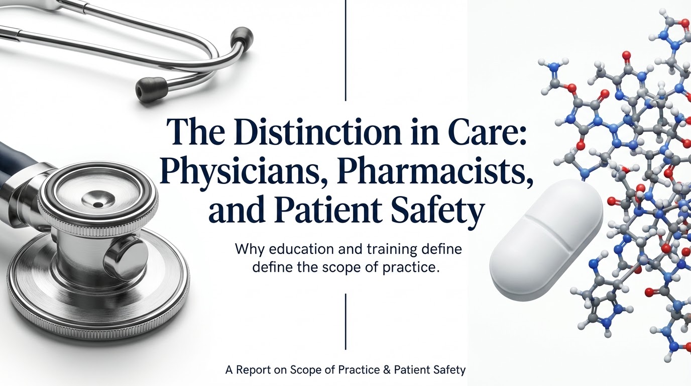 Understanding the Distinction: Physicians vs. Pharmacists. The critical ...
